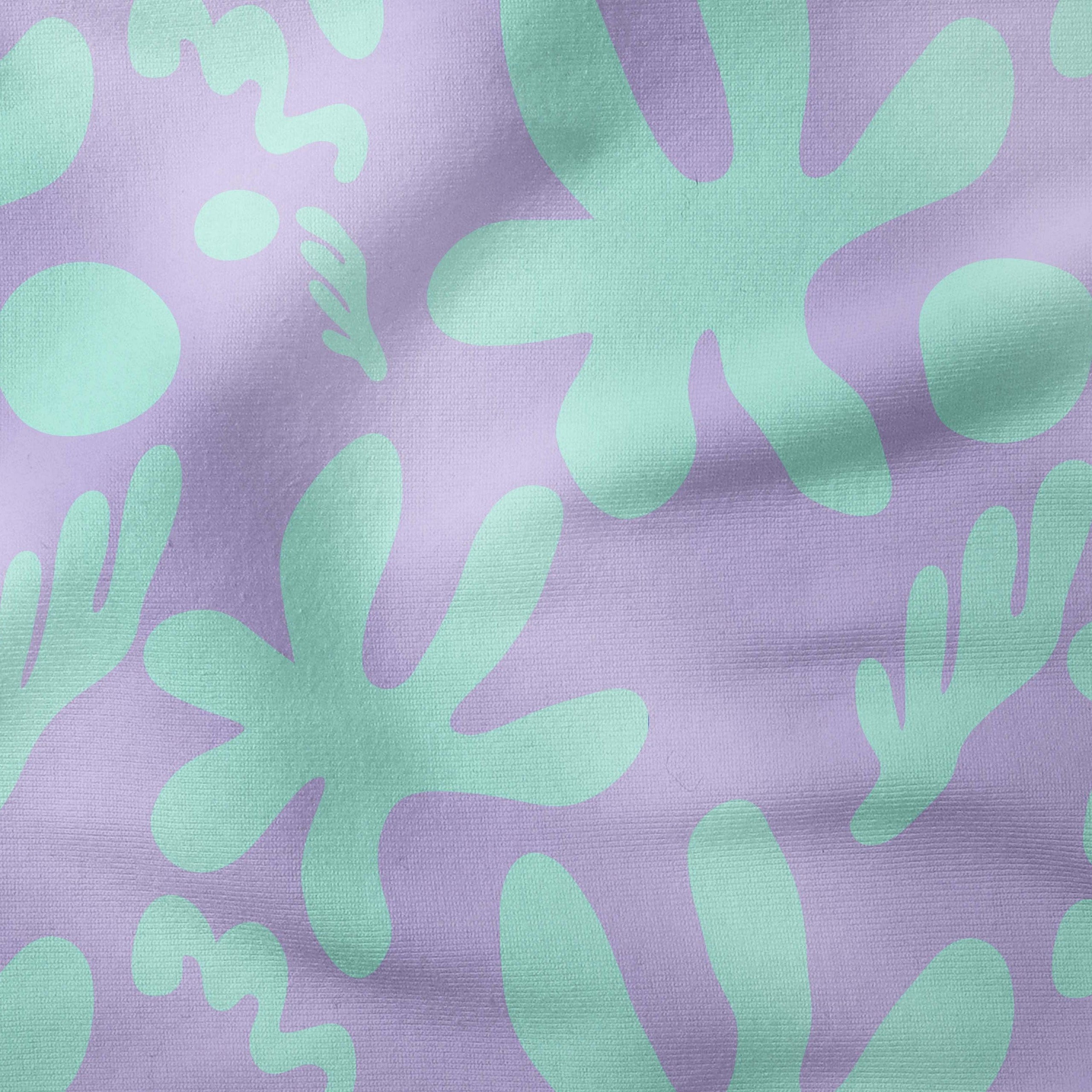 Abstract Flowers Fabric - Modern Bright Summer 2024 – Melco Fabrics