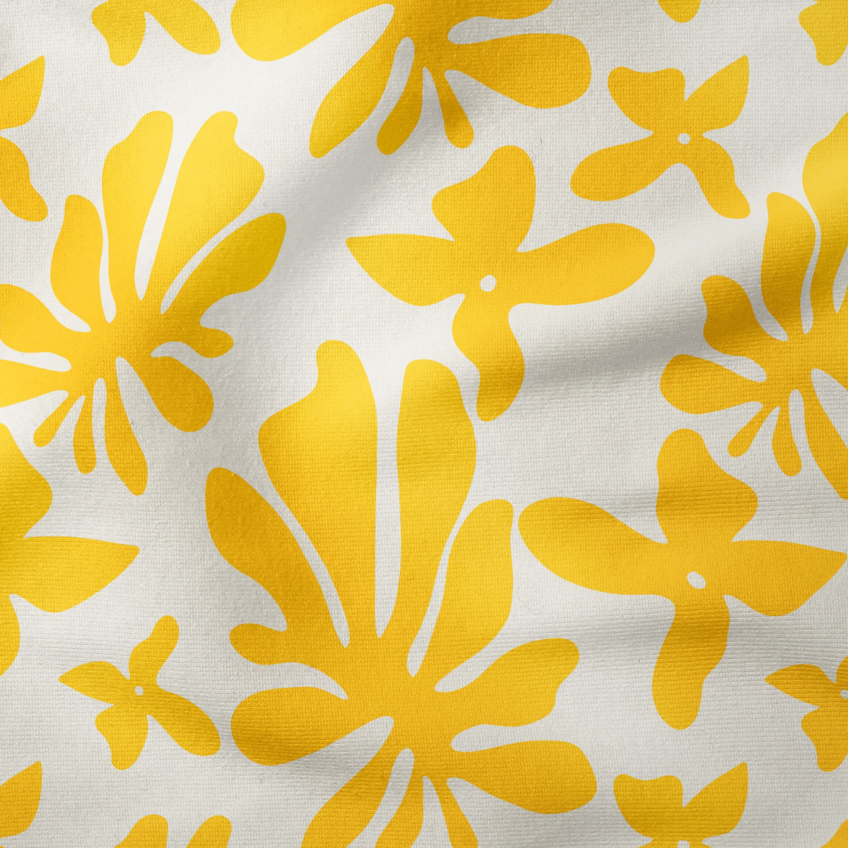 Abstract Flowers Fabric - Modern Bright Summer 2024 – Melco Fabrics