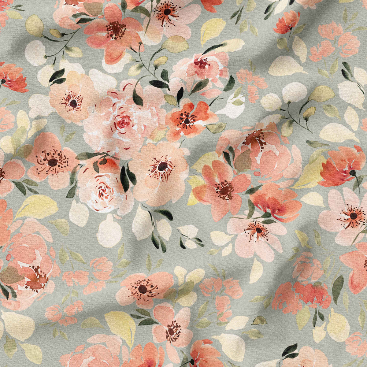 Pretty Floral Fabric - Shop Online Australia – Melco Fabrics