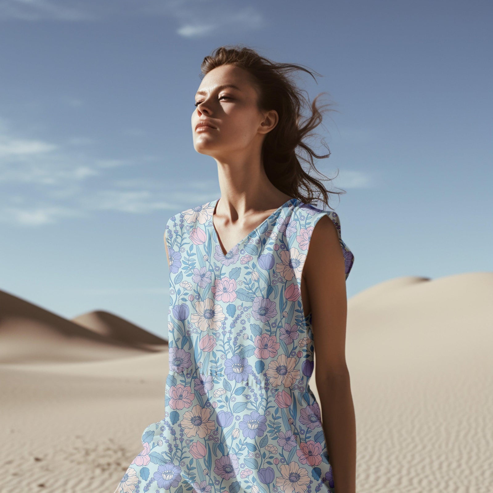 Floral Boho Fabric Print - Custom Printed In Australia – Melco Fabrics