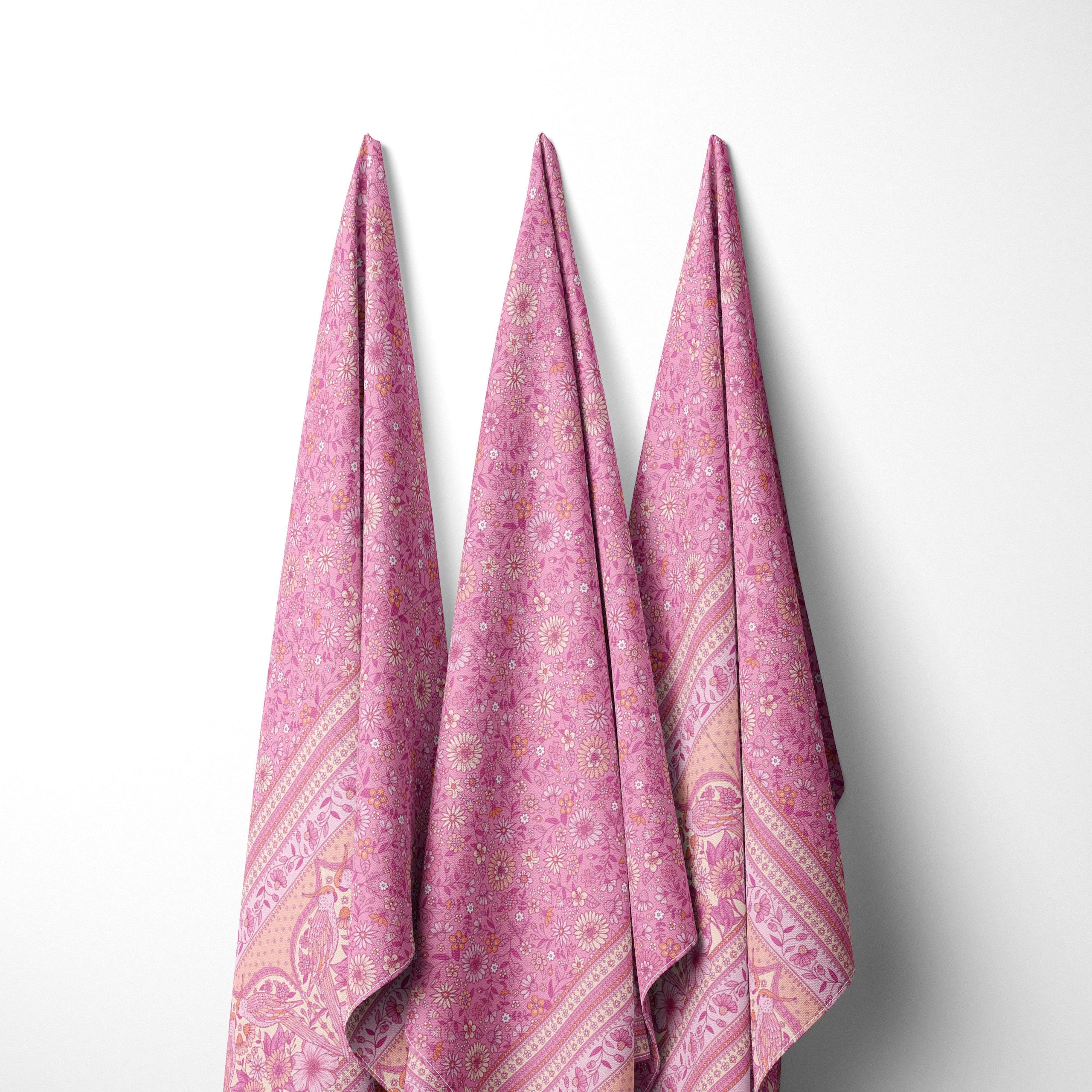 Bohemian Designer Border Print Fabrics - Ethical & Custom | Melco ...