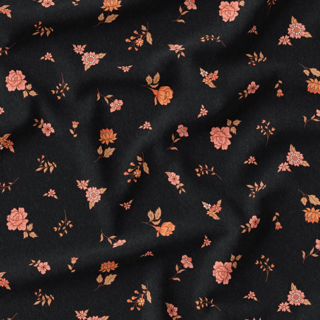 Dainty Spaced Floral - Designer Boho Fabrics Australia – Melco Fabrics