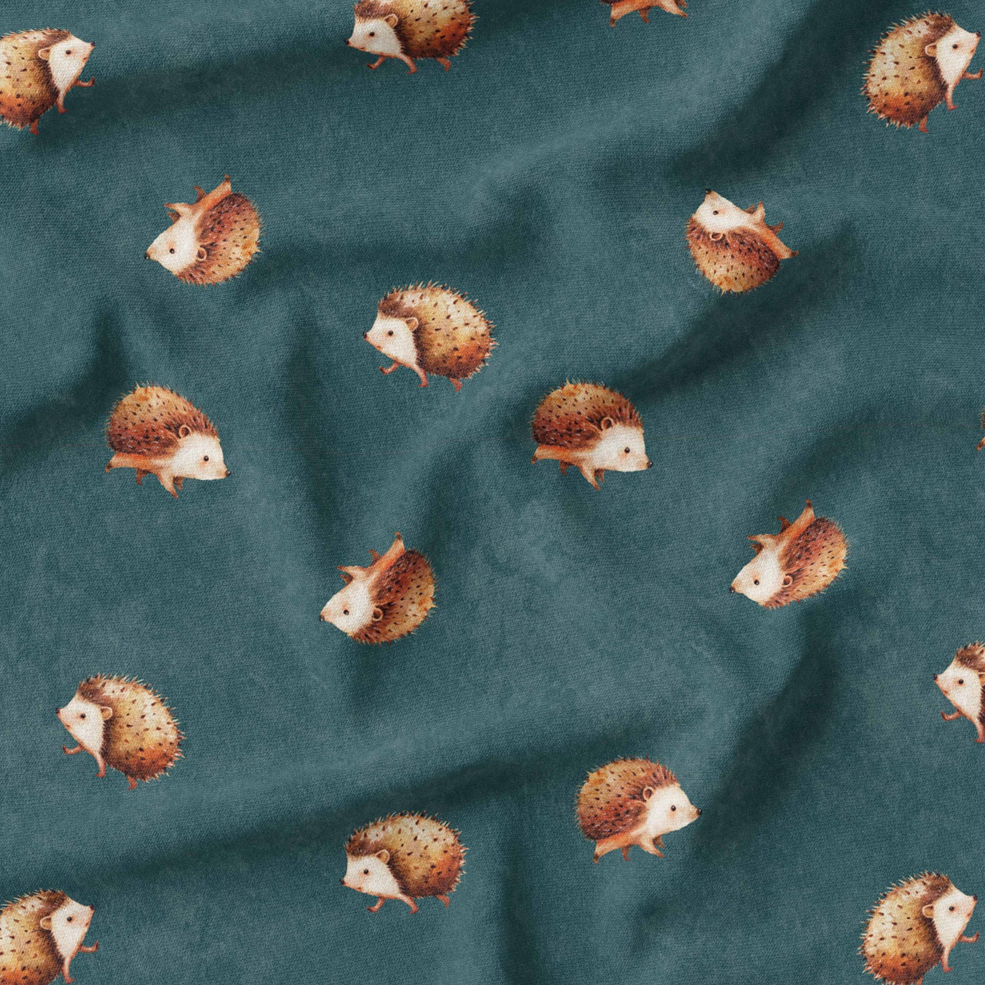 Cute Hedgehog Fabric - Woven & Knit – Melco Fabrics