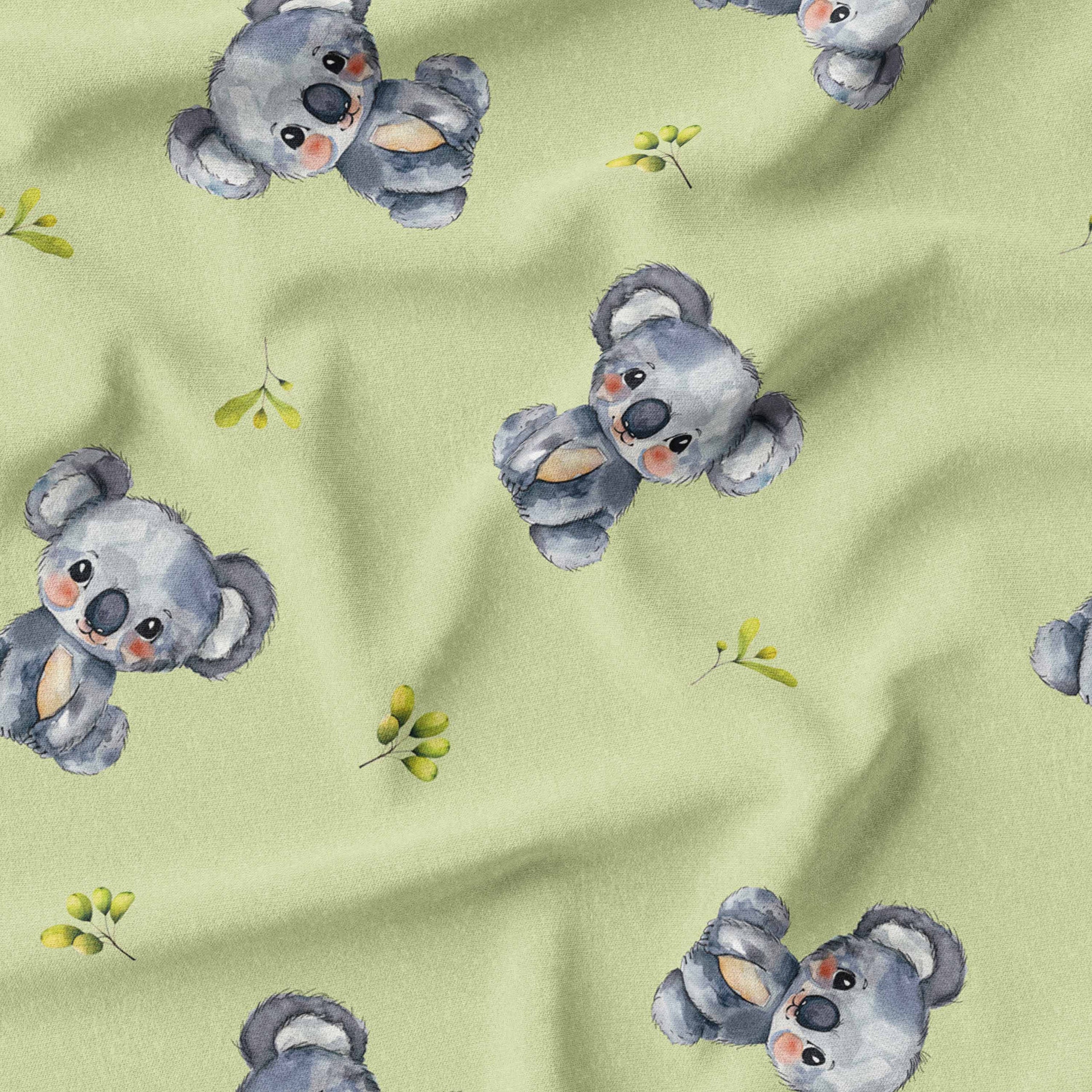 Cute Koala Fabric - Woven & Knit – Melco Fabrics